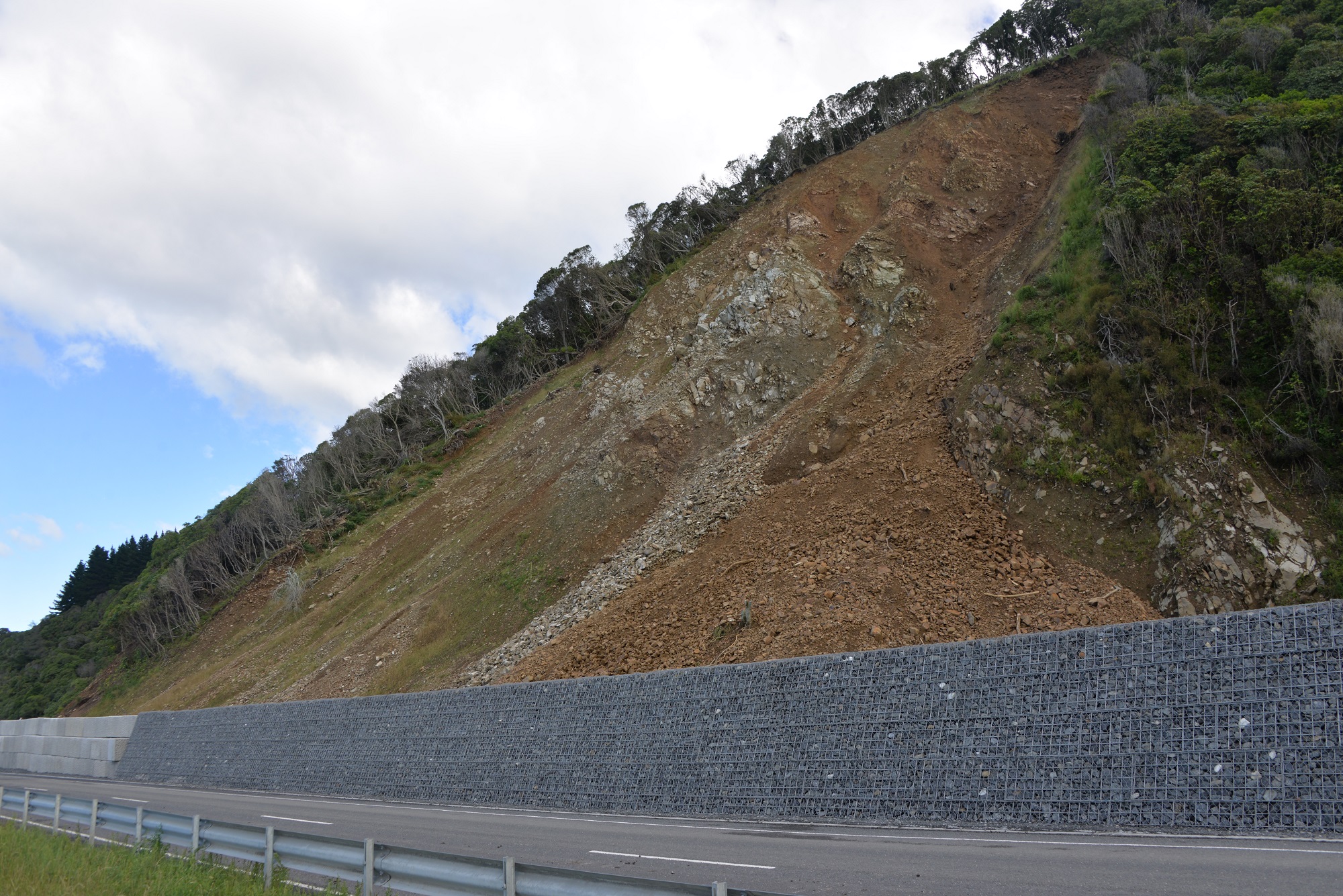 Kaikoura Rockfall Barrier | Geofabrics